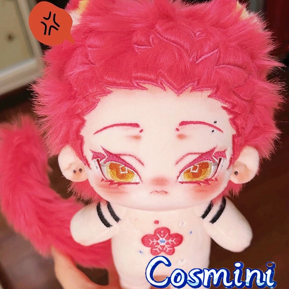 Demon Slayer Akaza 20cm Plush Doll Dress up Toy Anime | eBay