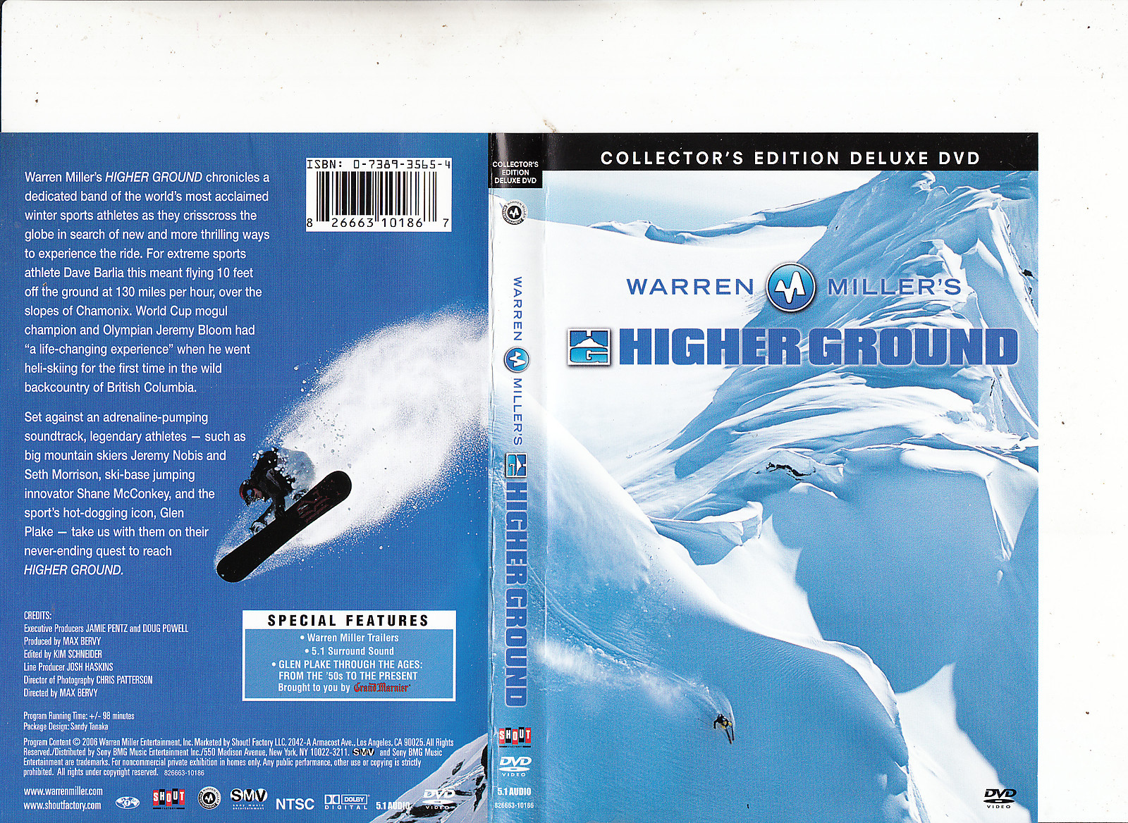 Warren Miller's-Higher Ground-2006-Skiing WM-DVD | eBay Australia