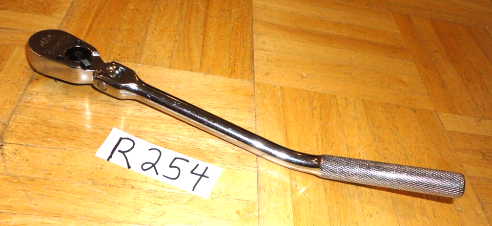 MAC TOOLS 3/8 DRIVE 11 INCH LONG BENT HANDLE FLEX- HEAD RATCHET XR11FS ...