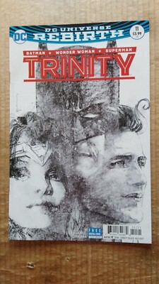 TRINITY v2 #11 NM 2017 DC Comics BATMAN SUPERMAN WONDER WOMAN variant ...