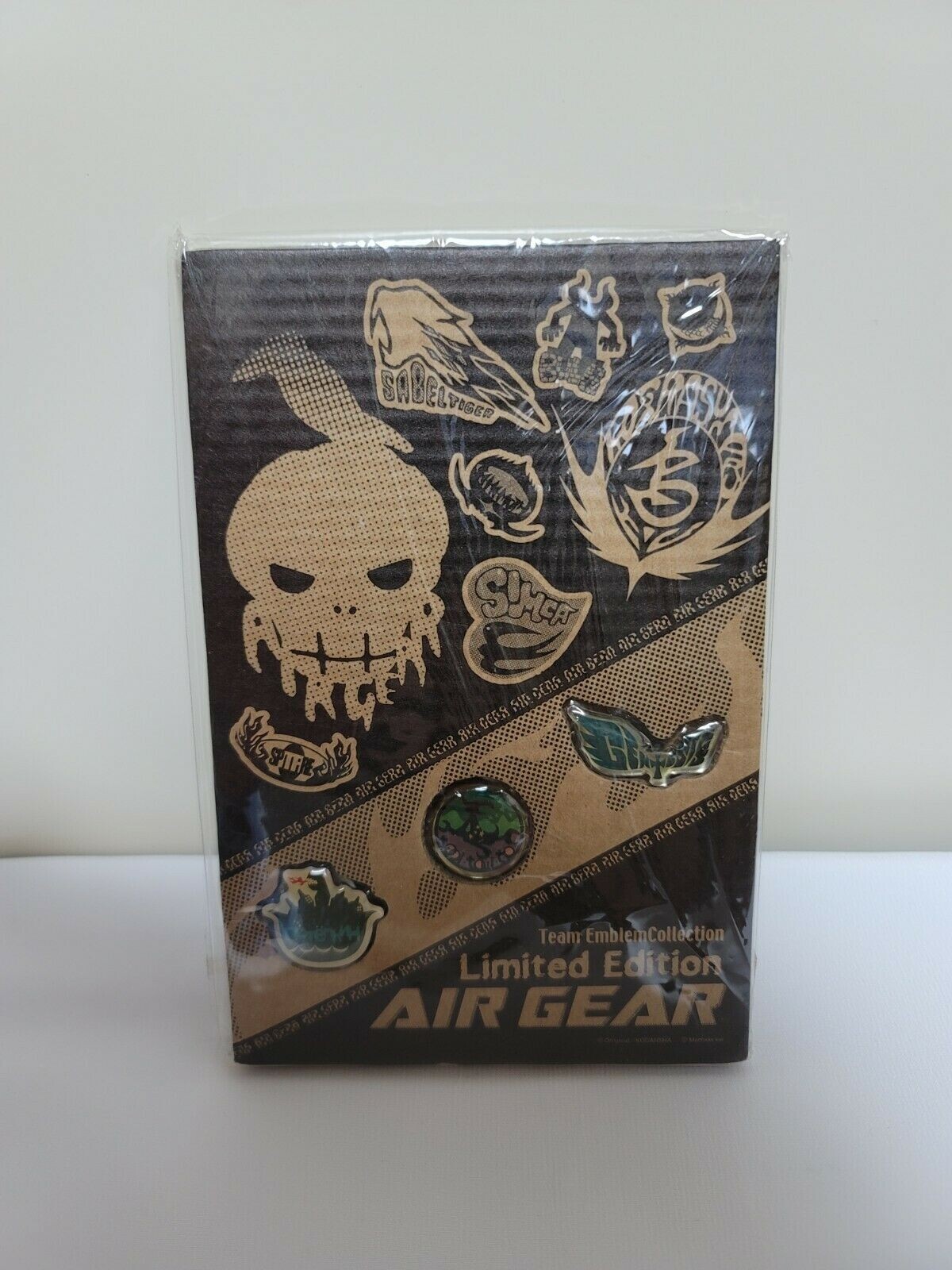 AIR GEAR Emblem Collection PIN BADGE 4Sets Complete Limited Edition Oh ...