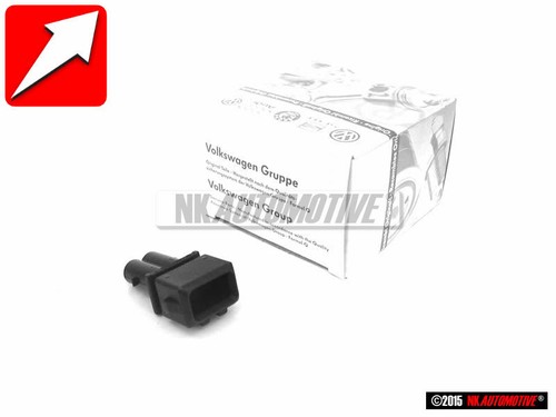 Genuine VW 2 Pin Flat Connector Housing Male Terminal - 357972762 | eBay