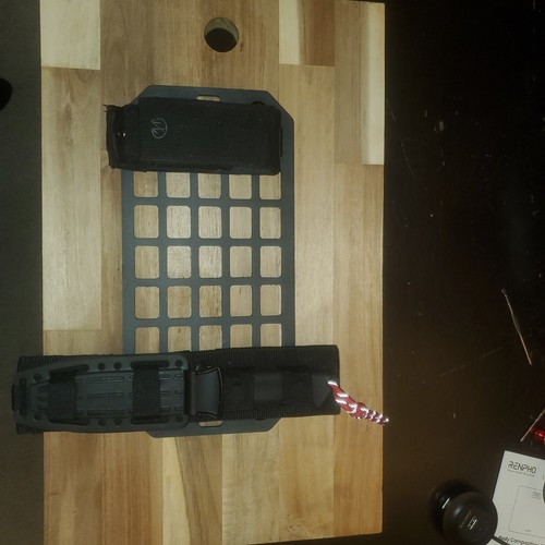 Tactical Panel System HDPE Molle Grid Pattern Gerber Stinger Leathman ...