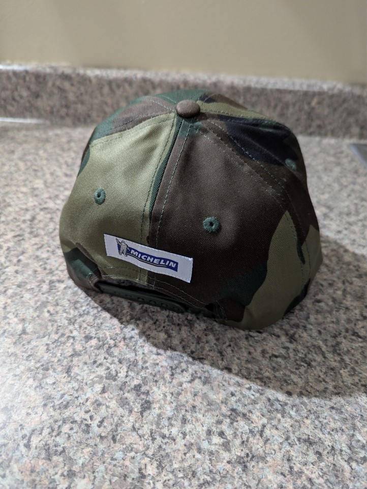 Michelin Man Baseball Cap Snapback Camo Michelin Man ( BIB ) riding ...