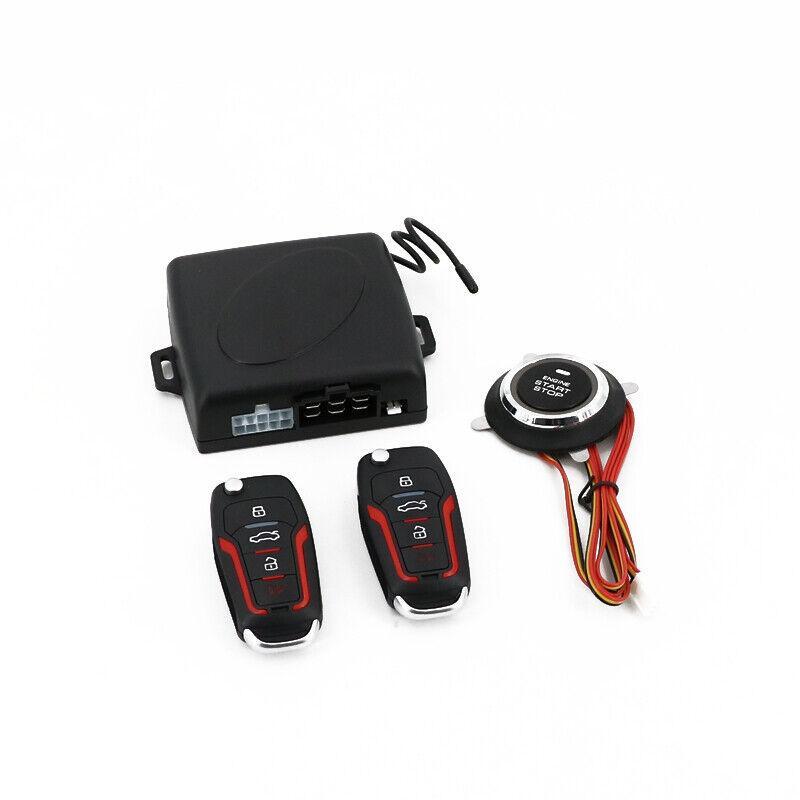 Car SUV Keyless Entry Engine Start Alarm System Push Button Remote ...