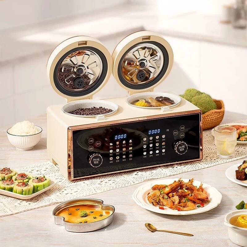 Double-Boiled Rice Cooker Multi-functional Intelligent Duplex Double ...