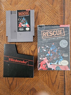 Rescue: The Embassy Mission (Nintendo Entertainment System/NES) In Box ...