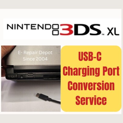 Nintendo 3DS 3DS XL Charging Port Power Adapter Repair Replacement ...