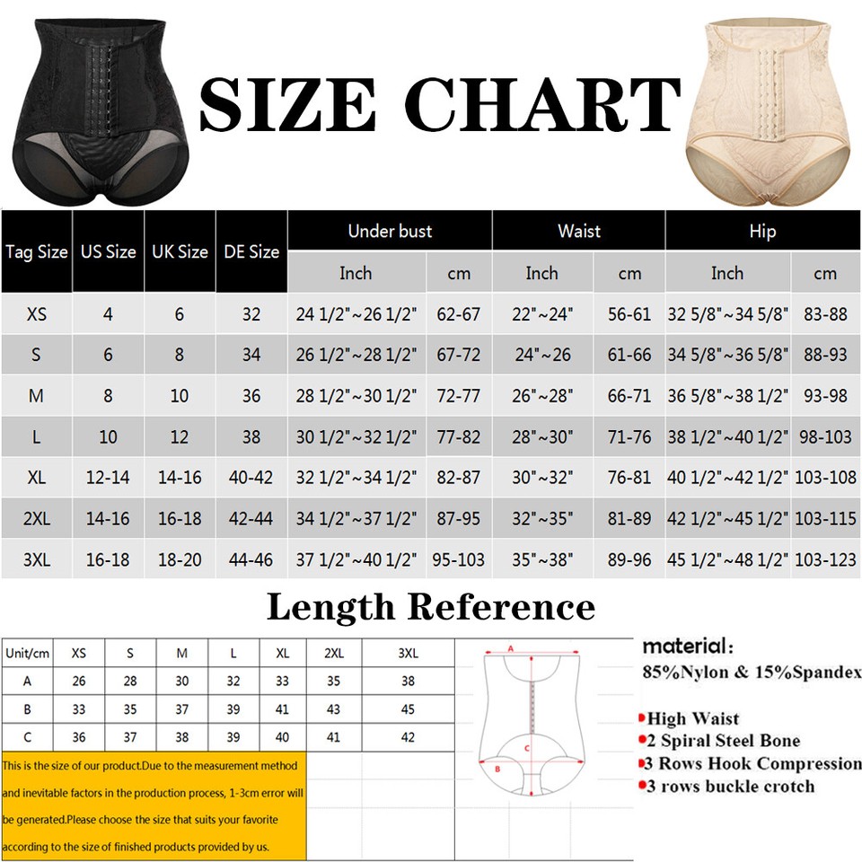 Fajas Colombianas High Waist Shapewear Tummy Control Body Shaper ...