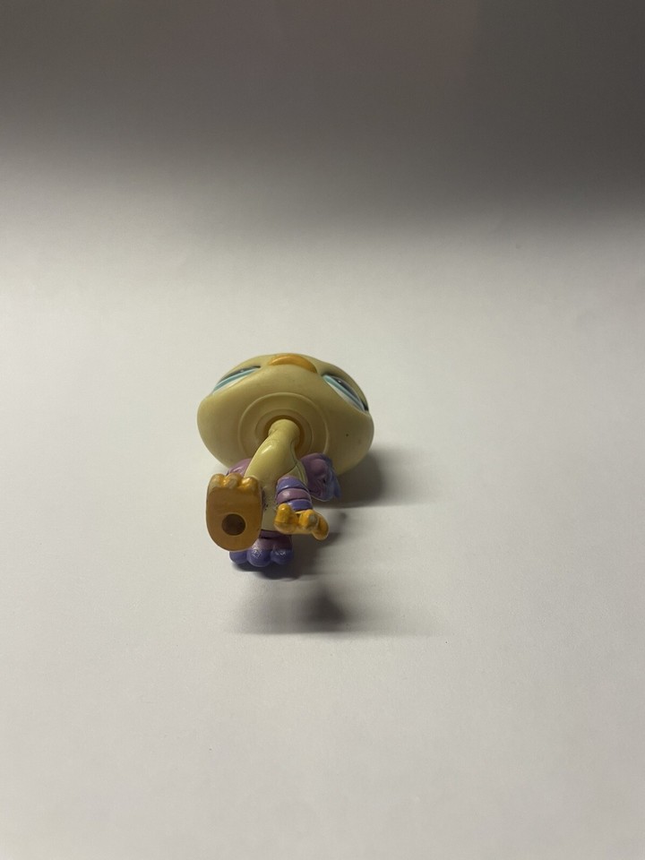 Littlest Pet Shop LPS #516 Yellow Ostrich Purple Wings Blue Eyes | eBay