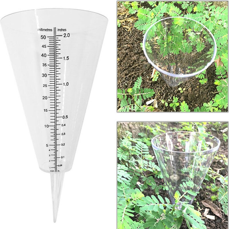 Cone Rain Gauge Measurement Ground Precipitation Garden Rainfall ...