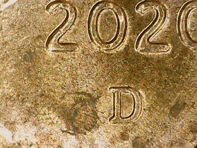 2020-D Lincoln Shield Cent Double Mint Mark Error / Extremely Rare! See ...