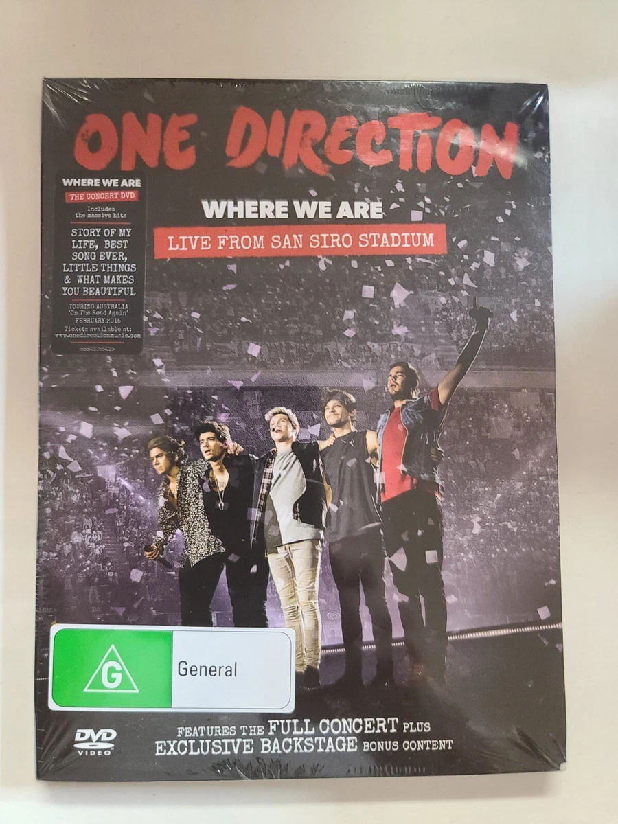 One Direction Live Concert Dvd