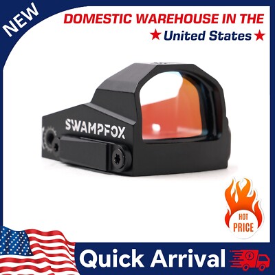 Swampfox Kingslayer 1X22mm RMR footprint Pistol Cut Red/Green Circle ...