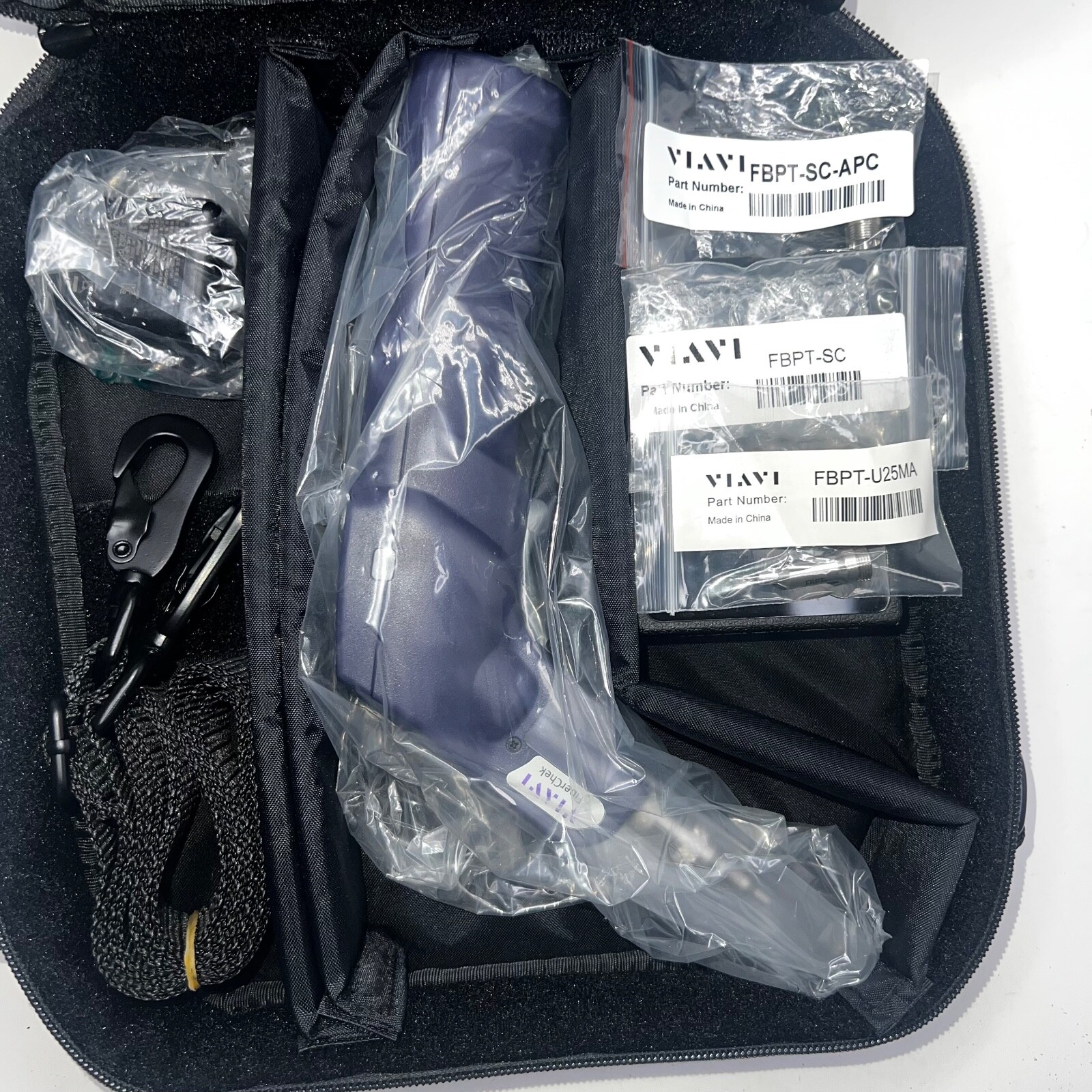 Viavi FiberChek Fiber Microscope w/ 4 Tips | eBay