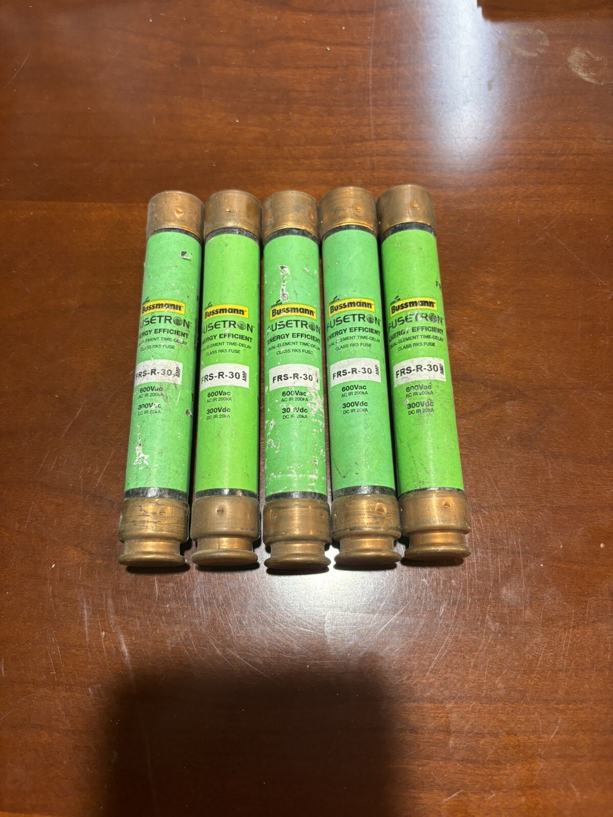 Lot of 6 FRS-R-30 Bussmann 30 Amp Fuse Class RK5 Type D Pack Of 5 | eBay