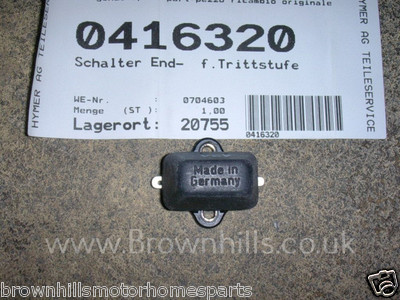 HYMER MOTORHOME GENUINE ELECTRIC STEP SWITCH UP TO 2001 | eBay UK