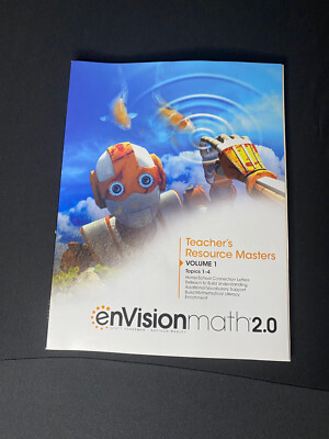 enVision Math 20 Teachers Resource Masters grade 6 Volume 1 Topics 1-4 ...