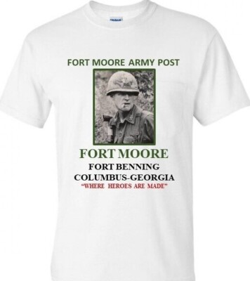 FORT MOORE * FORT BENNING* COLUMBUS-GEORGIA*ARMY POST* SHIRT/SWEATSHIRT ...