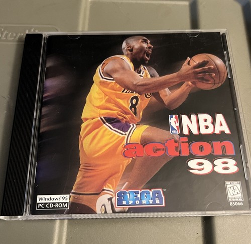 Kobe Bryant NBA Action 98 Windows Sega Sports Basketball Computer Game ...