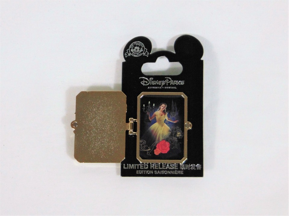 Disney 2017 Beauty & the Beast Live Action Opening Day Belle Hinged Pin ...