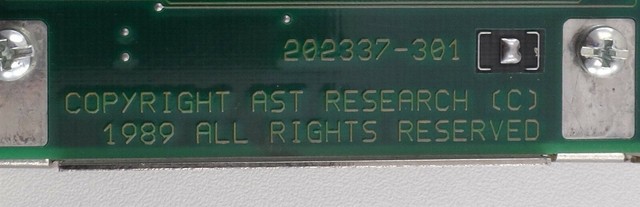 AST 386 / SX 202337-001 D Processor Board Card for sale online | eBay