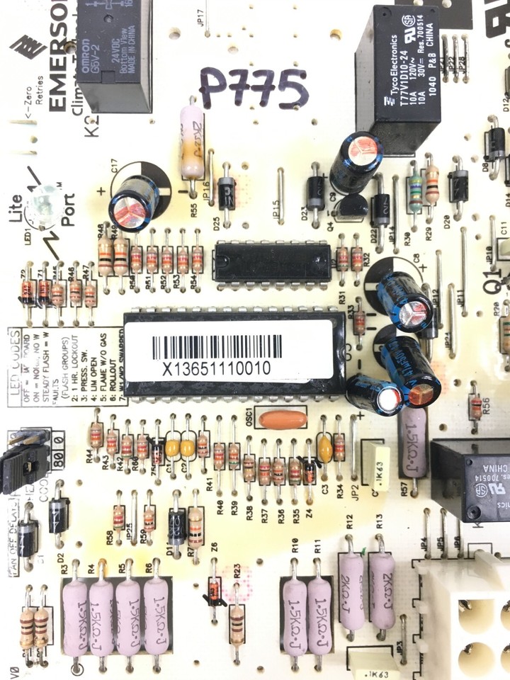Trane CNT04716 Furnace Control Circuit Board X13651110010 used #P775 | eBay