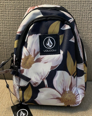 NEW Volcom Tropical Flowers Sunstone Sling Crossbody Mini-Backpack | eBay