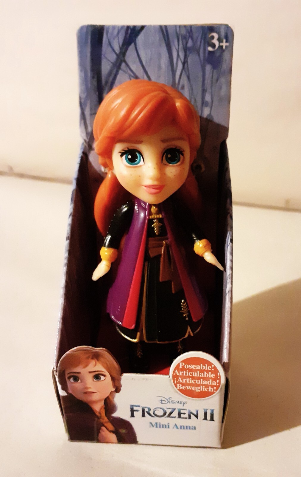 Disney Princess Frozen 2 Mini Toddler 3 Inch Posable Doll -Choose Your ...