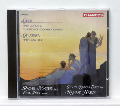 RACHEL MASTERS, HULSE ⸺ GLIÈRE & GINASTERA concertos for harp ⸺ CHANDOS ...