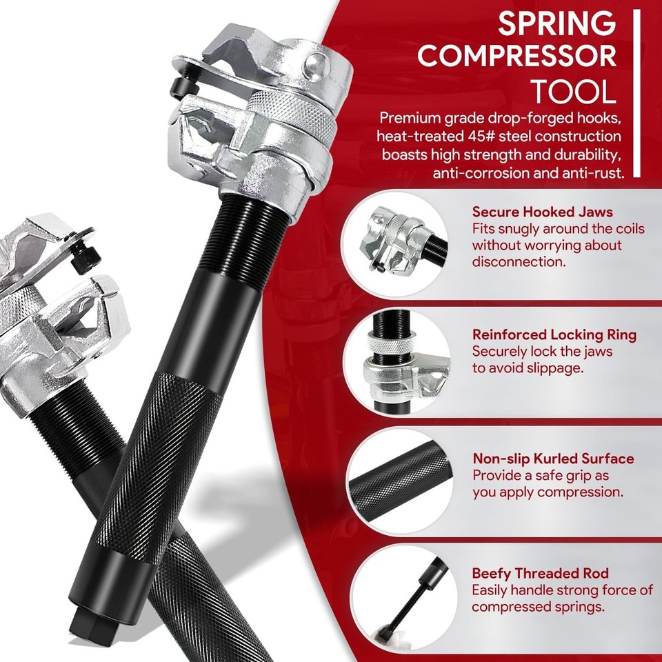 Coil Spring Compressor Tool for # B1F91604 Upgrade Coil Spring ...