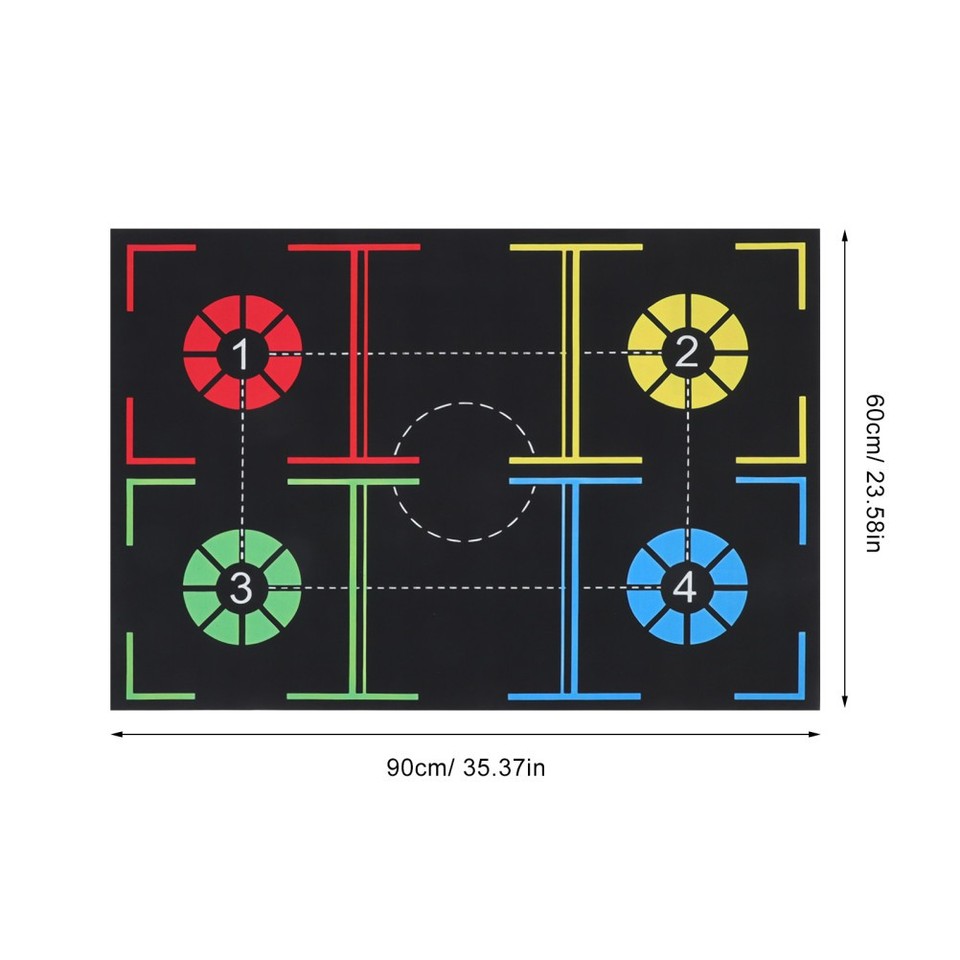 Portable Basketball Footwork Training Mat: Agility Footstep Training ...