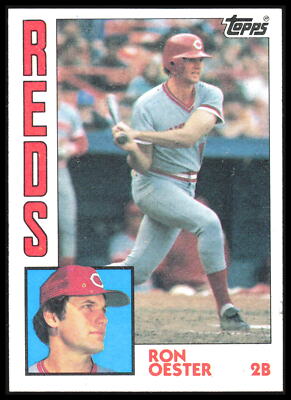 1984 Topps Ron Oester #526 Cincinnati Reds XX | eBay