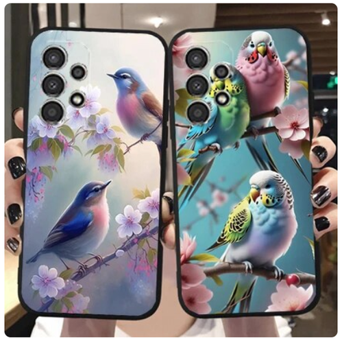 Cute Bird Tree Flower Oiseaux Coque Cover Case For Samsung Galaxy S24 ...