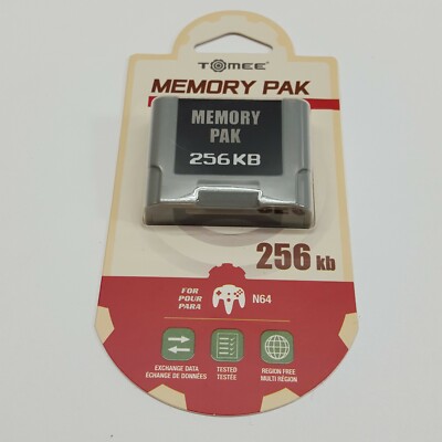 Tomee M05808 Memory PAK Card 256KB for Nintendo 64 N64 (c500) | eBay