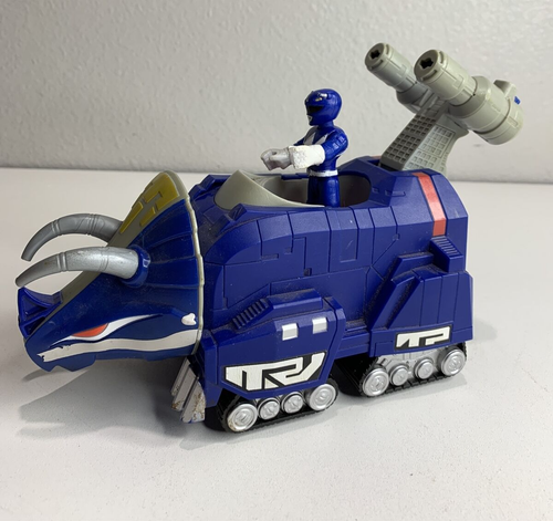 Imaginext Mattel Power Rangers Blue Triceratops Megazord 2015 With Blue ...