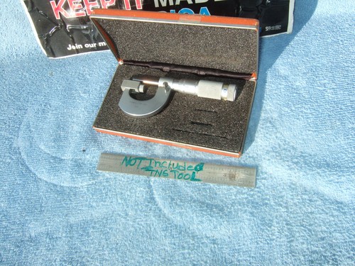 Brown&Sharpe ANVIL OR PIN MICROMETER 0-1 No.176 VINTAGE TOOLMAKER ...