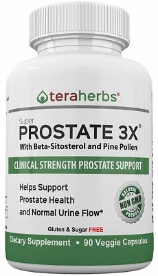 Prostate 3X Support Improves Prostate Health & Frequent Urine Flow 90 ...