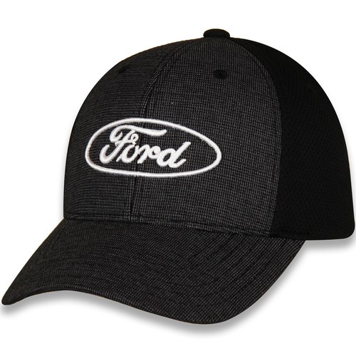 Ford Men's Official Licensed Embroidered Mesh Panel Hat Cap - Heather ...
