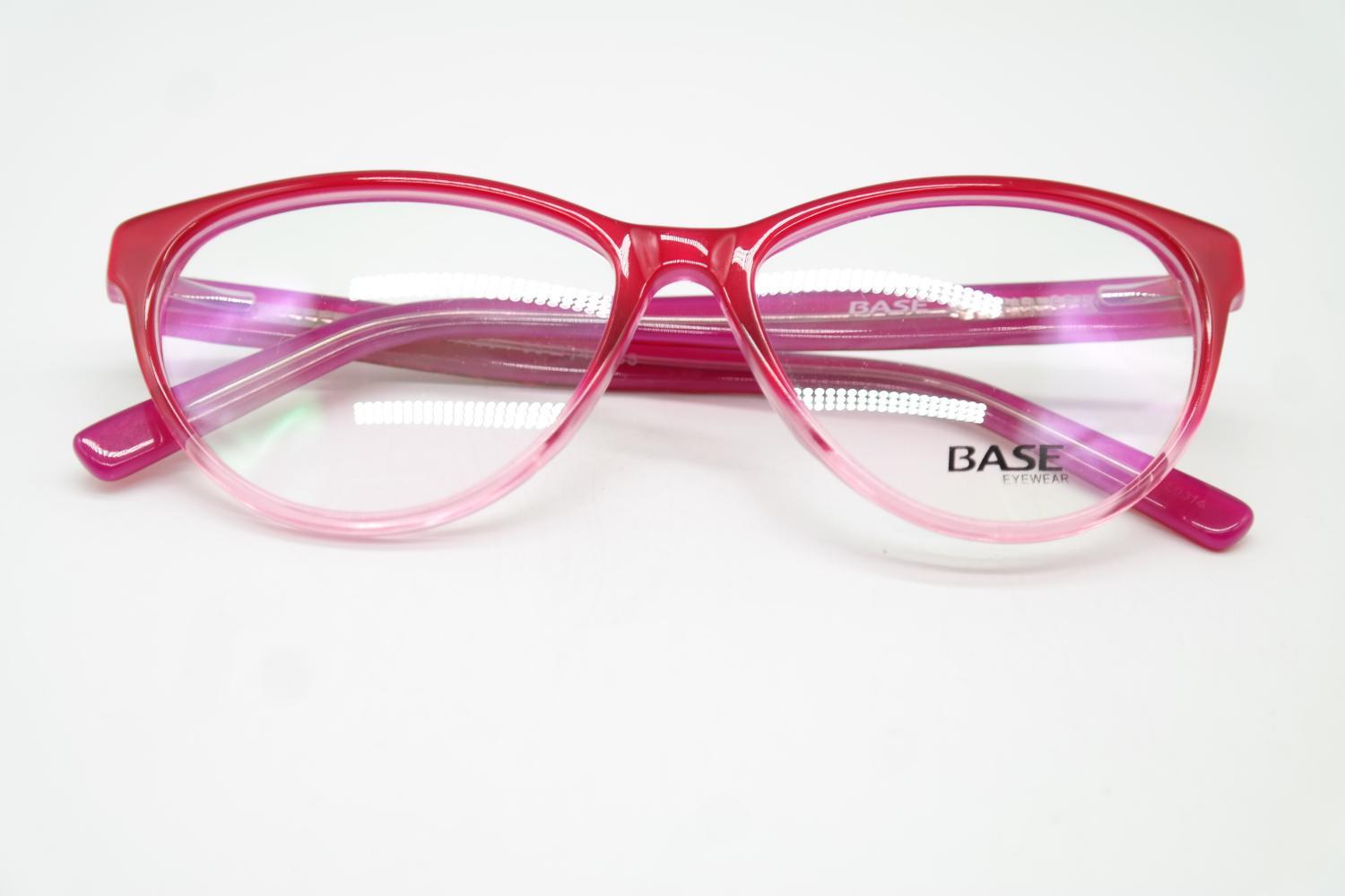 Glasses BASE EYEWEAR B 4450 Red Oval Frames Eyeglasses New | eBay