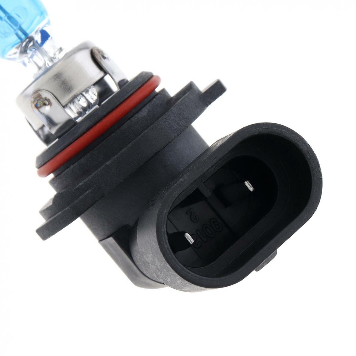 2x 9012 Car Headlight Bulb 12V 55W Halogen Headlamp Light Bulb 6000K ...