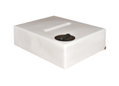 250L Litre FLAT WATER TANK Plastic Water Storage Tank Window Valeting ...