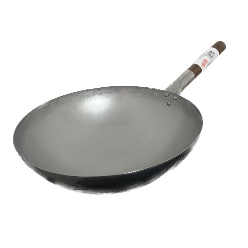 Wok, Carbon Steel, Round Base,10", 12", 13", 14",Stir Fry,Oriental ...