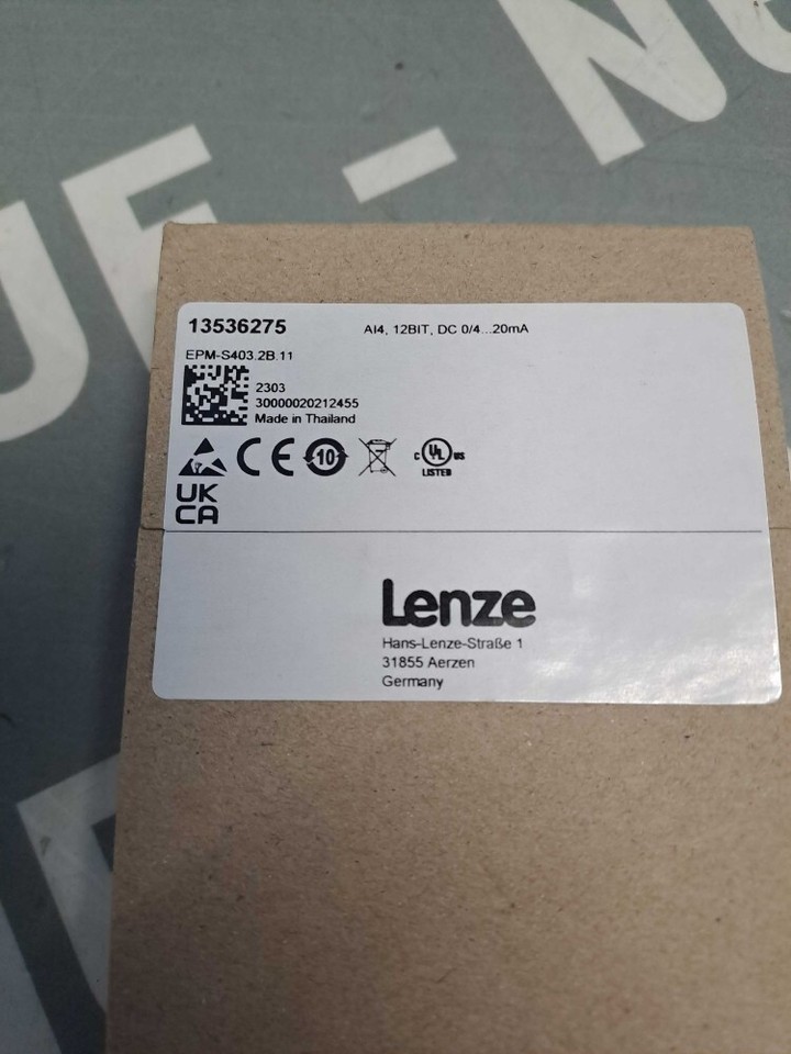 13536275 - LENZE - EPM-S403.2B.10 / MODULO E/S NUOVO | eBay