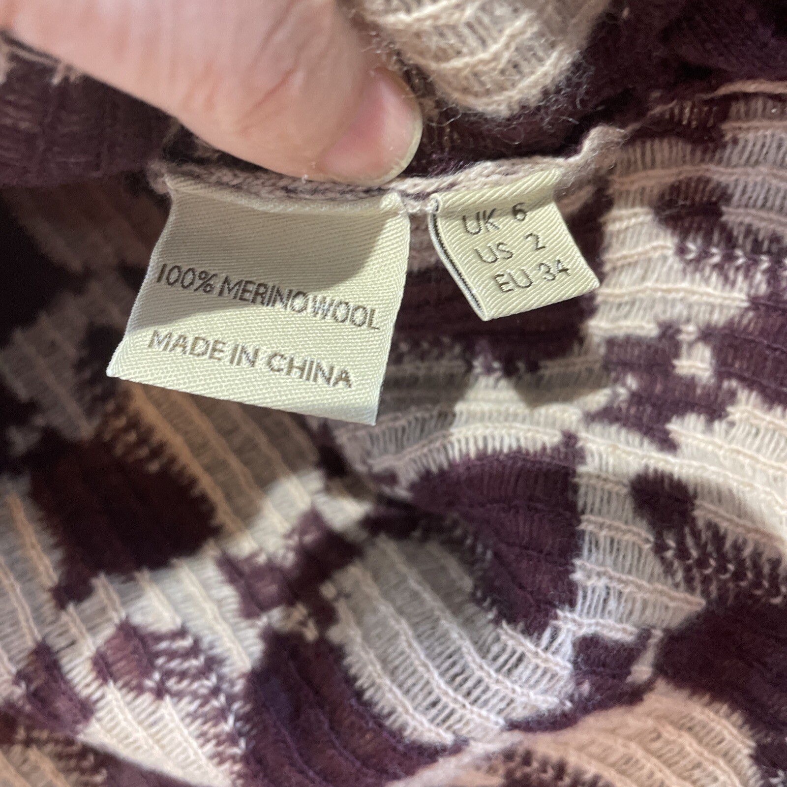 92. Anthropologie Orla Kiely Fox Intarsia Sweater US 2 UK6 NWT | eBay