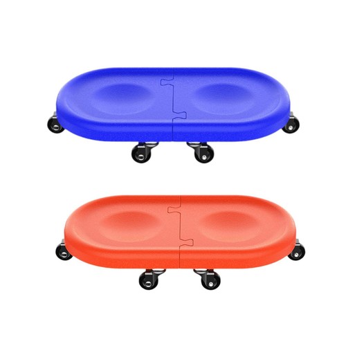 6 Wheel Abdominal Roller Disc Body Building Tool Fitness Roller Sliding ...