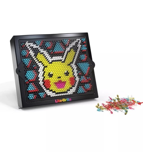 Lite Brite Super Bright HD Pokemon Edition - Light-Up Screen Pikachu ...