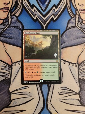 1x Rootbound Crag Promo Stamp - NM/M Ixalan MTG Magic | eBay