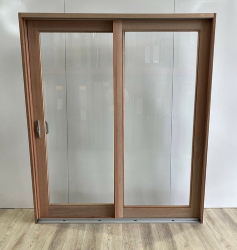 Timber Sliding Door 2100h x 1810w SINGLE GLAZED LEFT HAND SLIDE | eBay