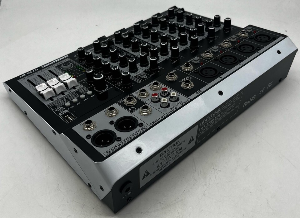 Riworal 6 Channel Audio Interface Sound Board Mixing Console | eBay